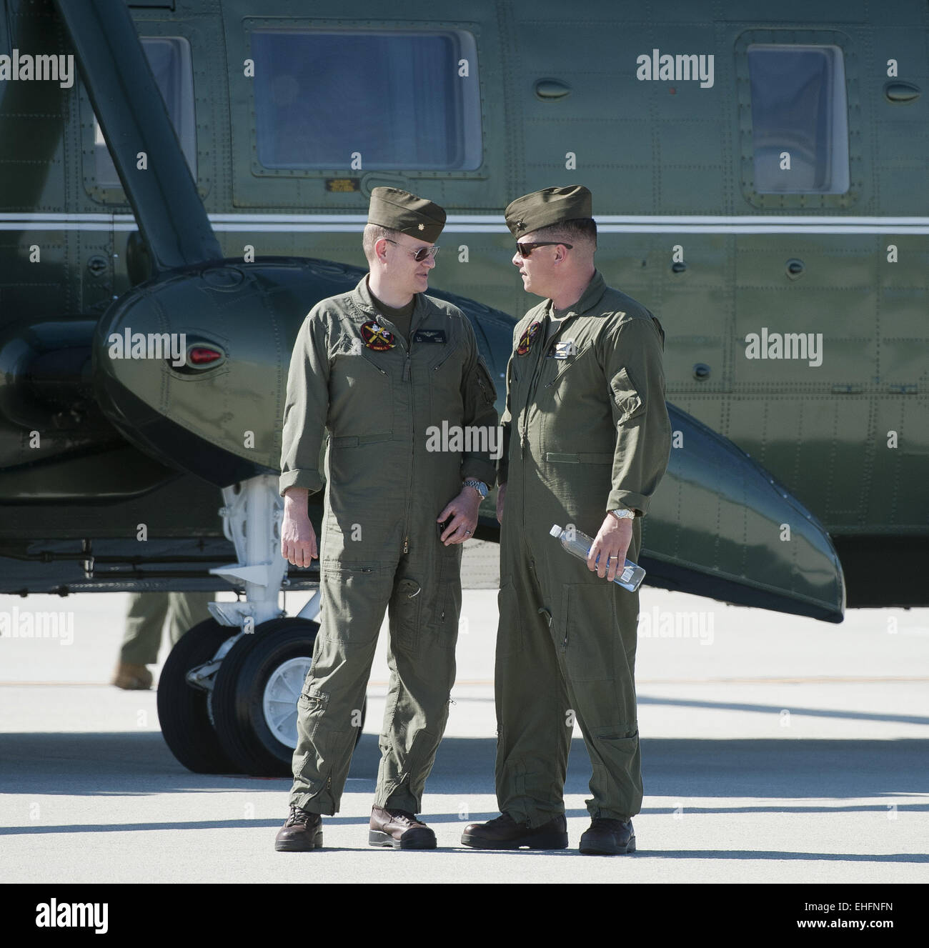 Los Angeles, California, USA. 12th Mar, 2015. The Marine Corps' HMX-1 ...