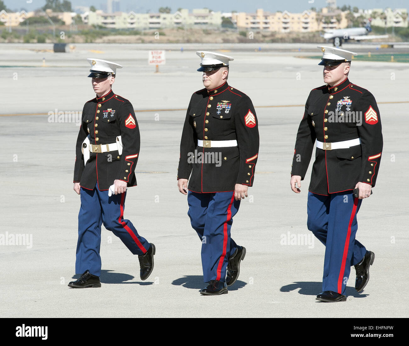 Los Angeles, California, USA. 12th Mar, 2015. The Marine Corps' HMX-1 ...