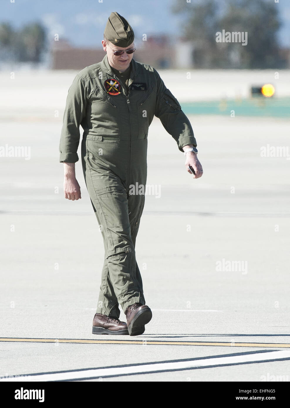 Los Angeles, California, USA. 12th Mar, 2015. The Marine Corps' HMX-1 ...