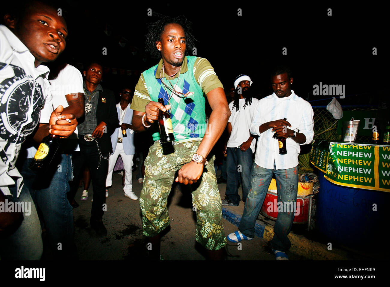 Gabba Sundays at Ravers Clavers Park Nannyville Kingston Jamaica Stock ...