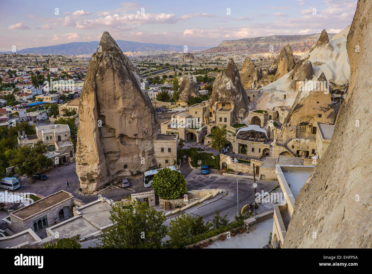 Turkey village cave hotel hi-res stock photography and images - Alamy