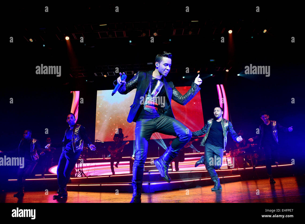 Prince Royce performing live in concert at Fillmore Miami Beach ...
