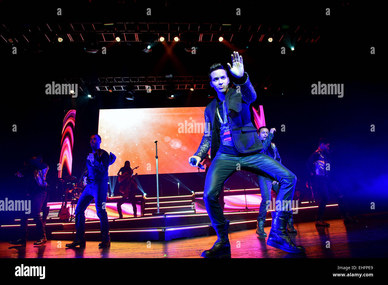 Prince Royce performing live in concert at Fillmore Miami Beach ...