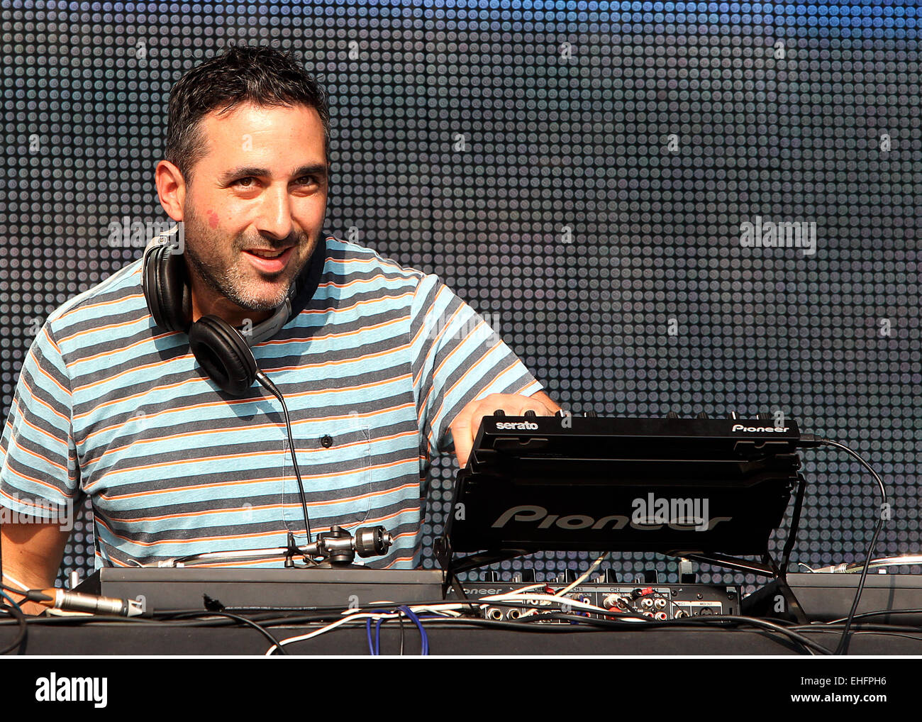 DJ Yoda performing on the main stage during Day Three of Bestival 7th ...