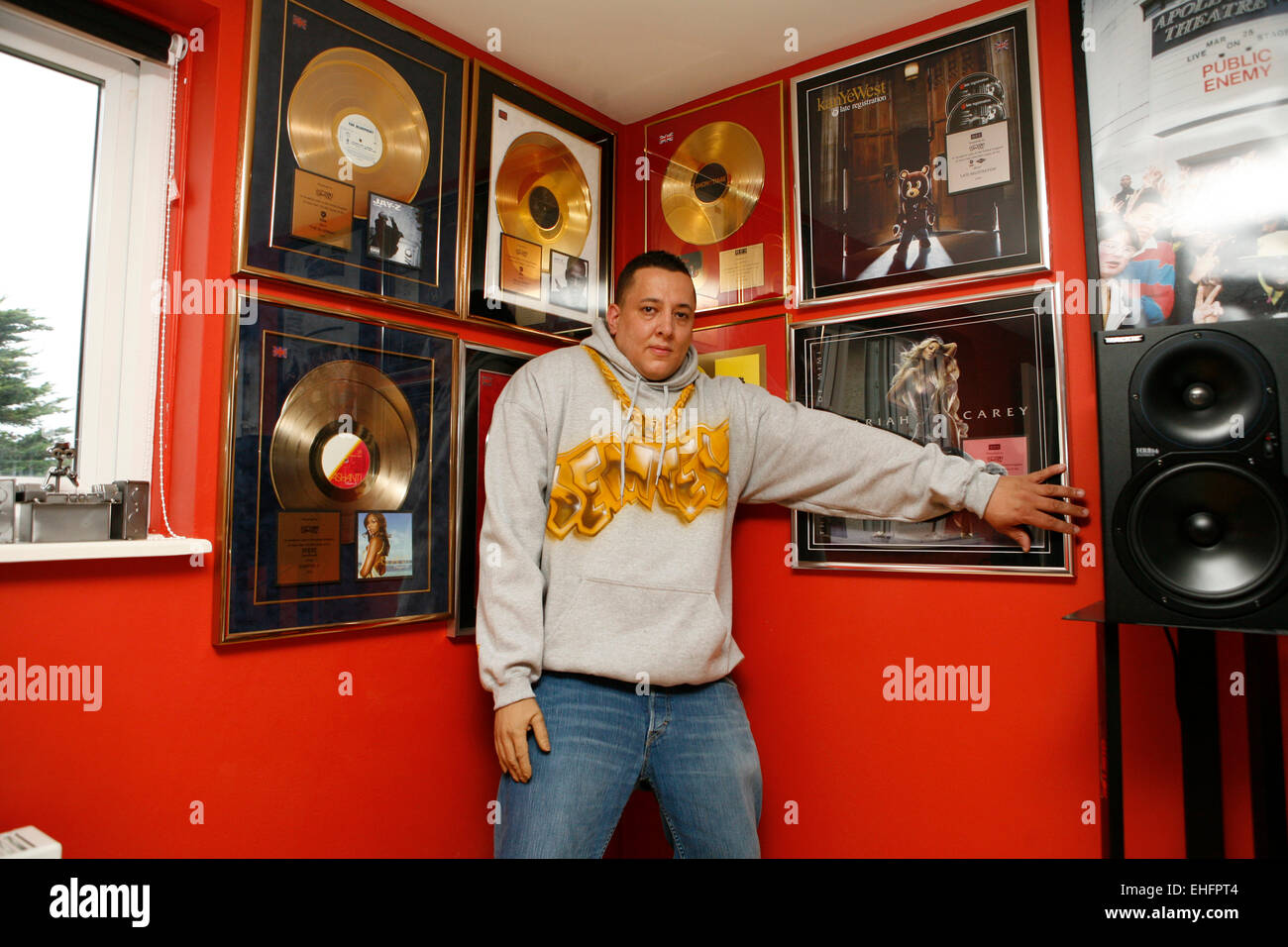 Semtex at his house in South London Stock Photo - Alamy