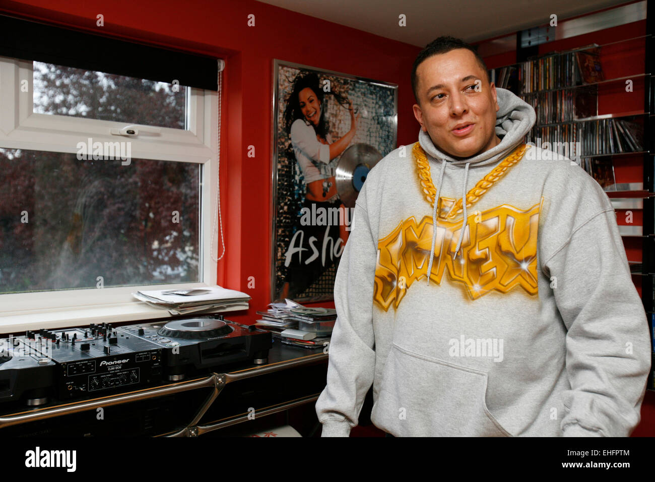 Semtex at his house in South London Stock Photo - Alamy