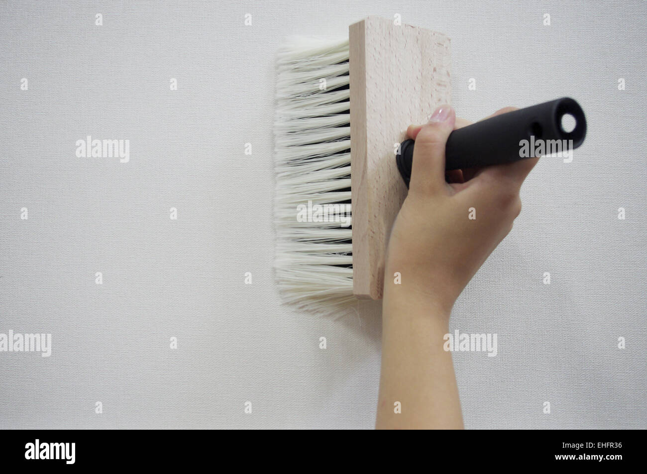 work with a brush Stock Photo - Alamy