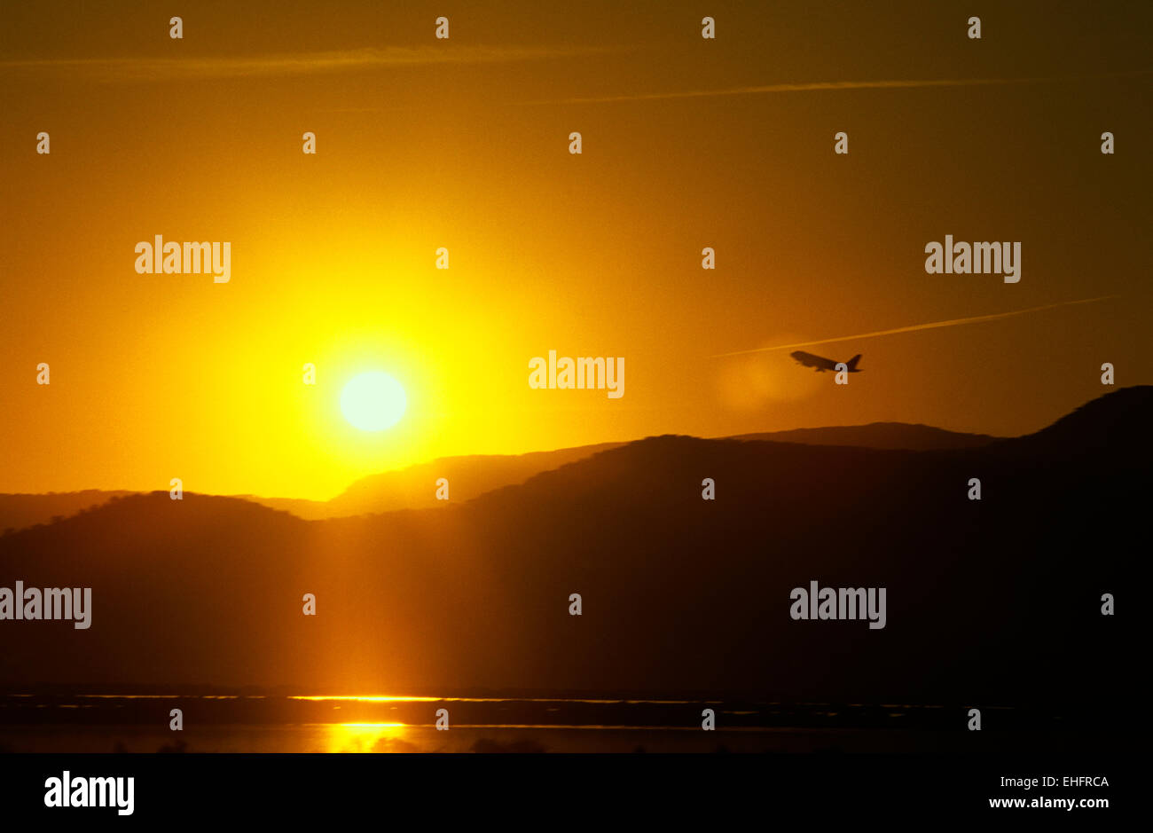 Plane beach ibiza hi-res stock photography and images - Alamy