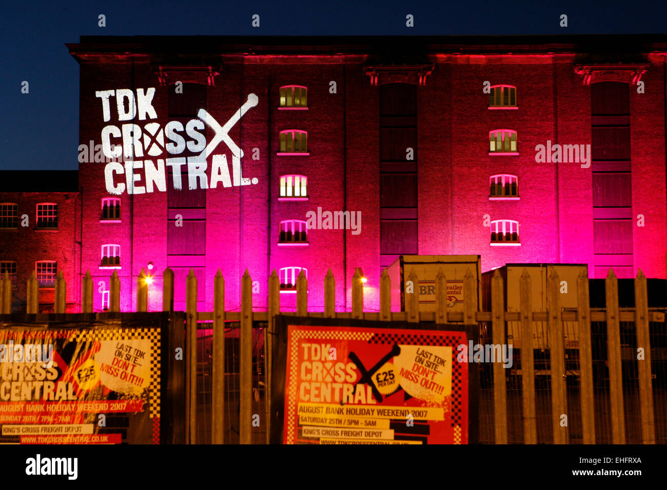 TDK Cross Central Festival 2007 at Canvas in Kings Cross in London ...