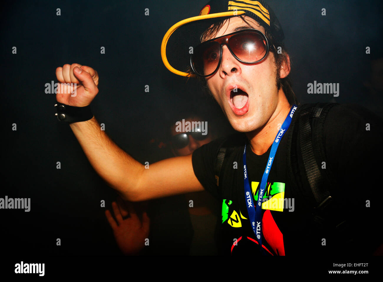 Cool guy dancing at TDK Cross Central Festival 2007 at Canvas in Kings ...