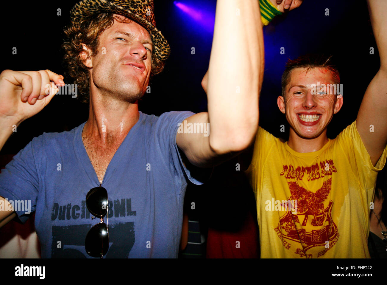 Guys having fun at TDK Cross Central Festival 2007 at Canvas in Kings ...