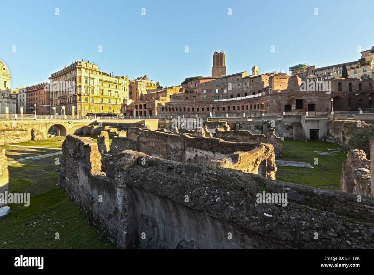 Ancient Rome Ruins Stock Photo - Alamy