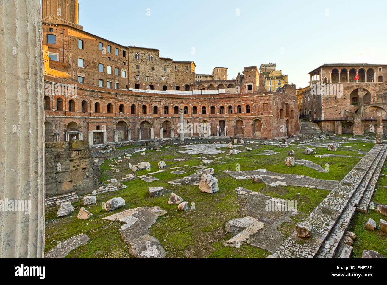 Ancient Rome Ruins Stock Photo - Alamy