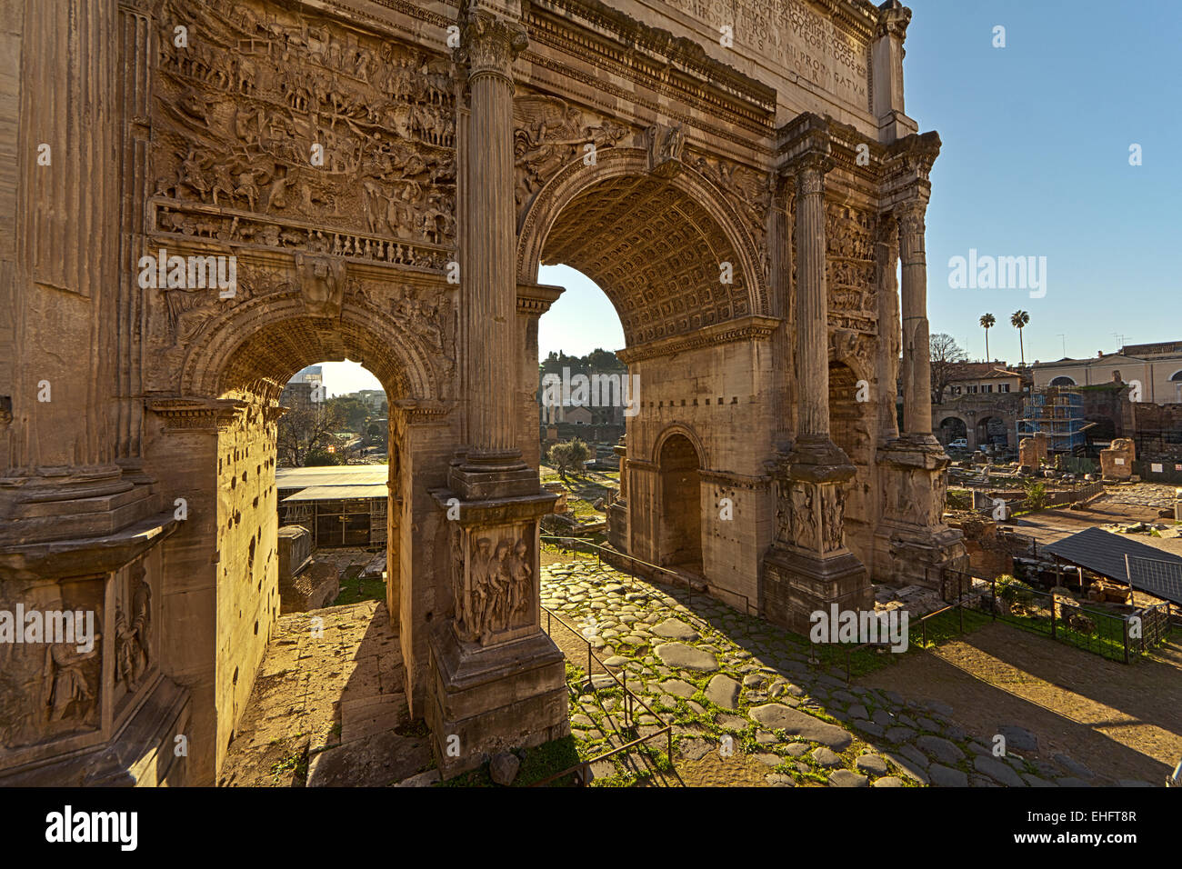 Ancient Rome Ruins Stock Photo - Alamy