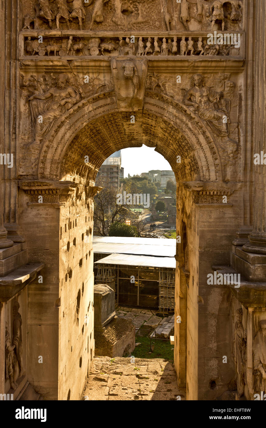 Ancient Rome Ruins Stock Photo - Alamy