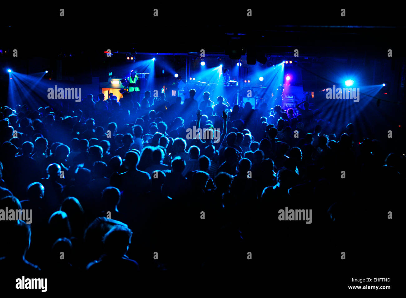 Crowd at TDK Cross Central Festival 2007 at Canvas in Kings Cross in ...