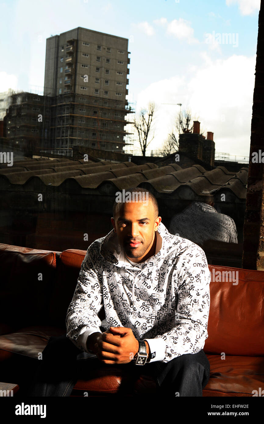 Portrait of Craig David at Spring Studios London Stock Photo - Alamy