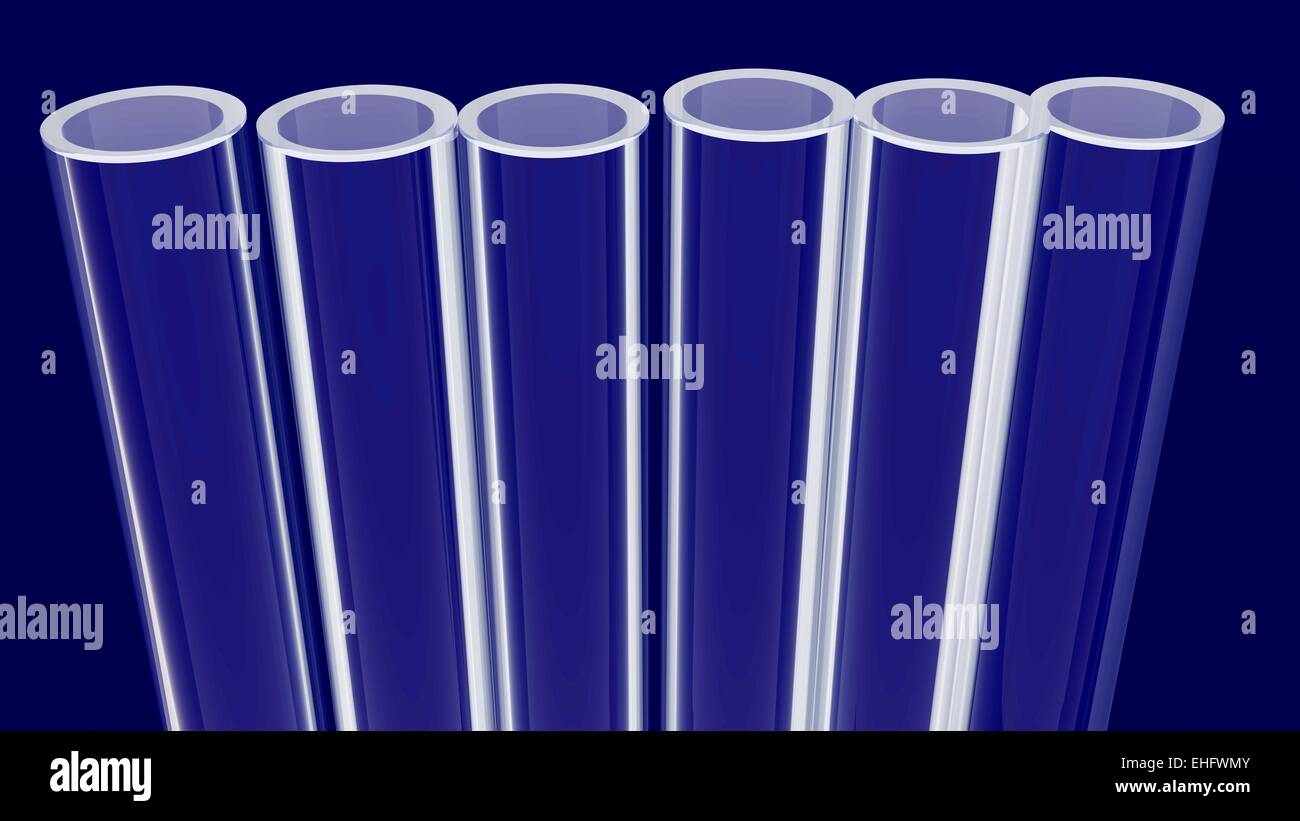 3d test tubes Stock Photo - Alamy