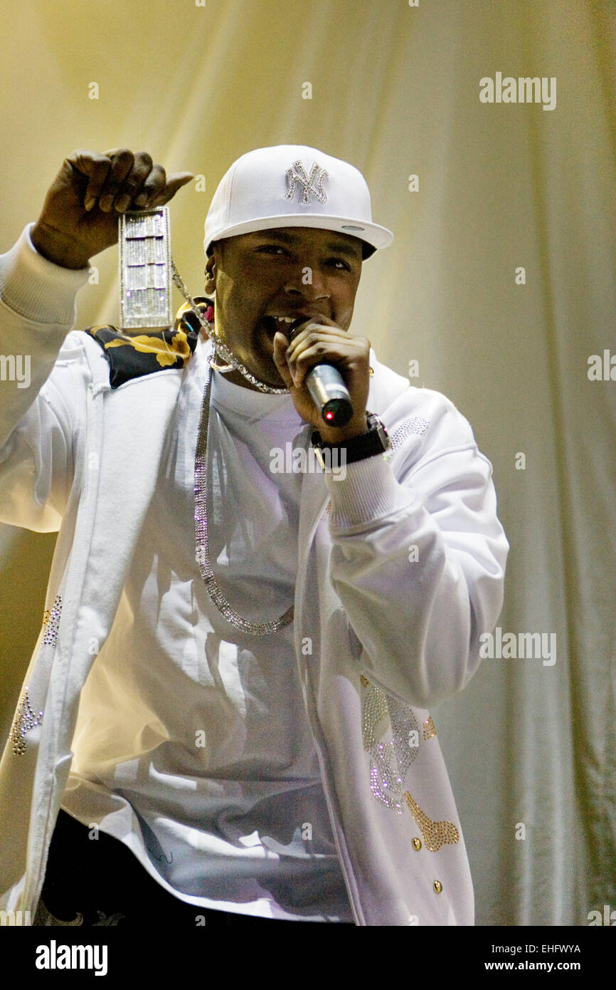 Jibbs performing live at Wembley Arena London Stock Photo - Alamy