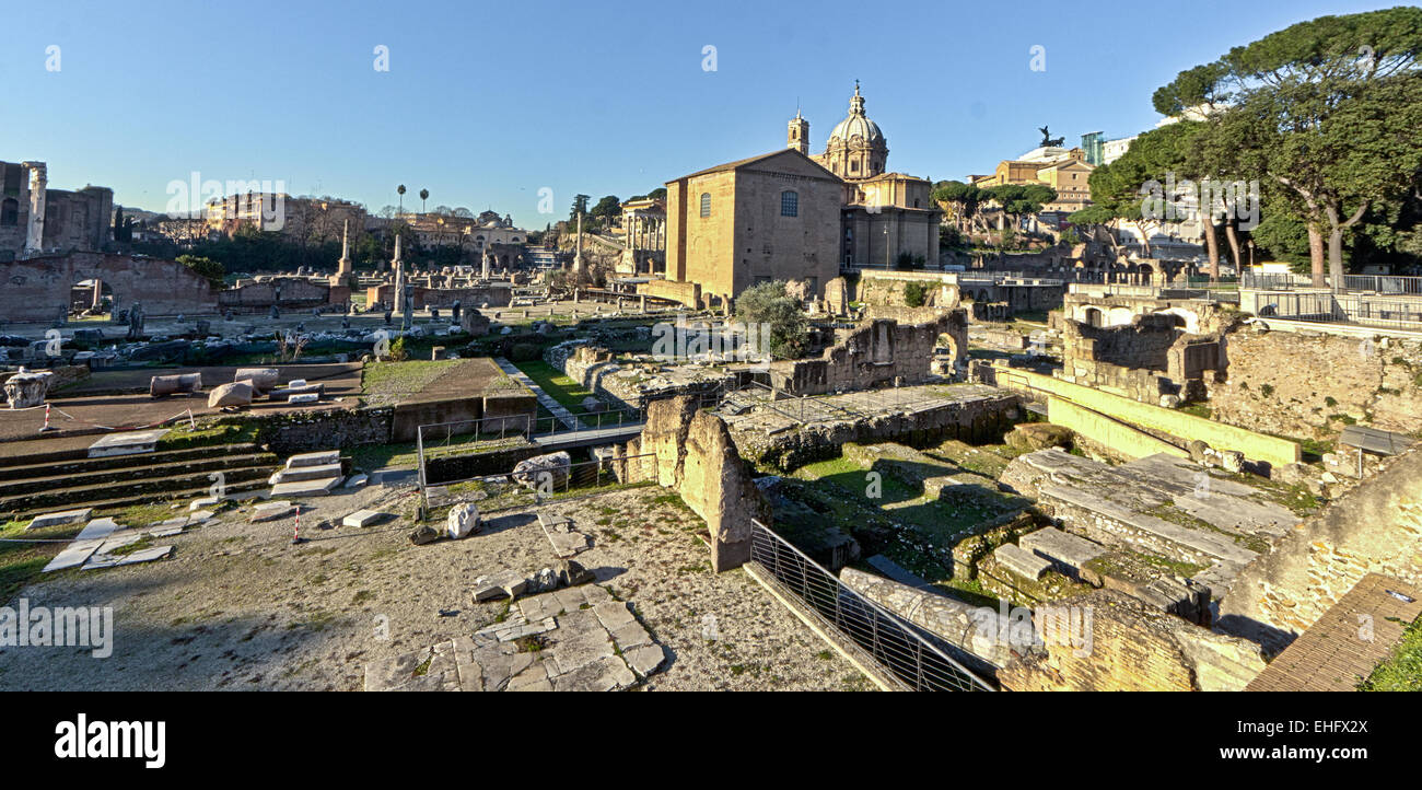 Ancient Rome Ruins Stock Photo - Alamy