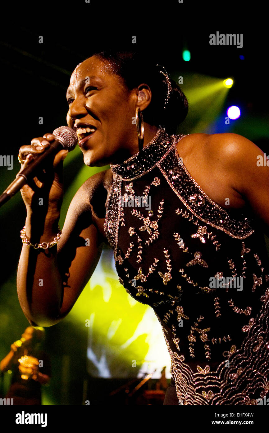 Rose Windross of Soul 2 Soul live at Shepherds Bush Empire London Stock ...