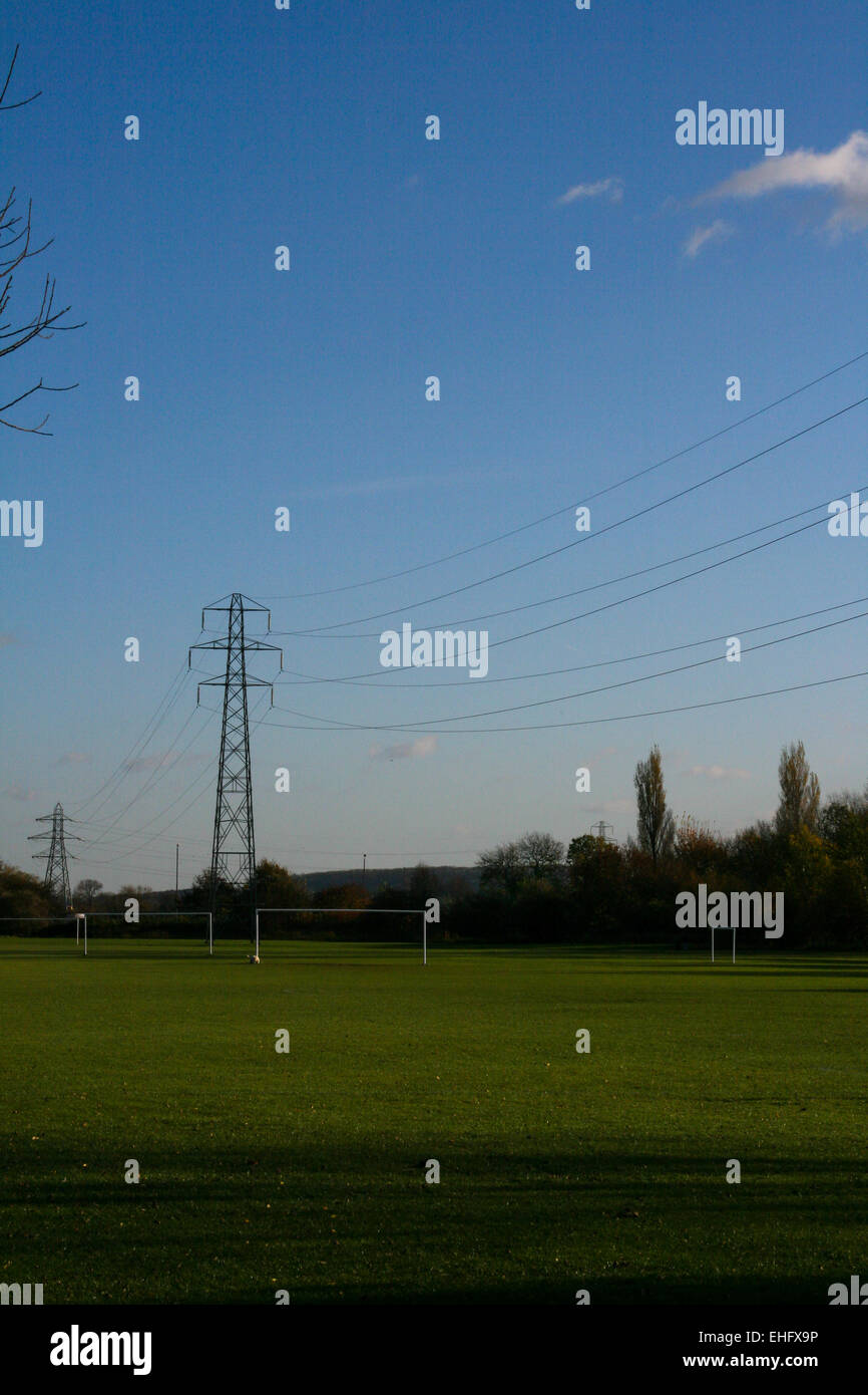 Electricity Distribution Pylons High Resolution Stock Photography and ...