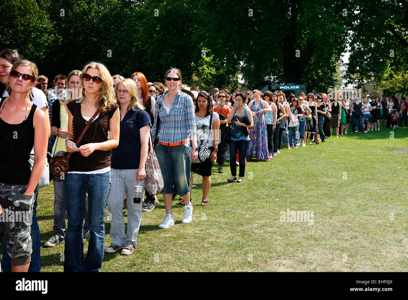 Field Day festival in Victoria Park London Stock Photo - Alamy