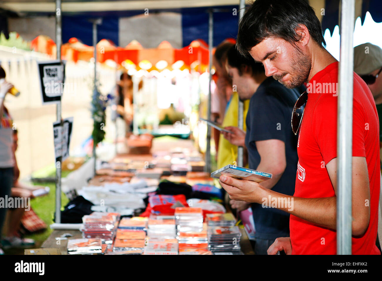 Field Day festival in Victoria Park London Stock Photo - Alamy