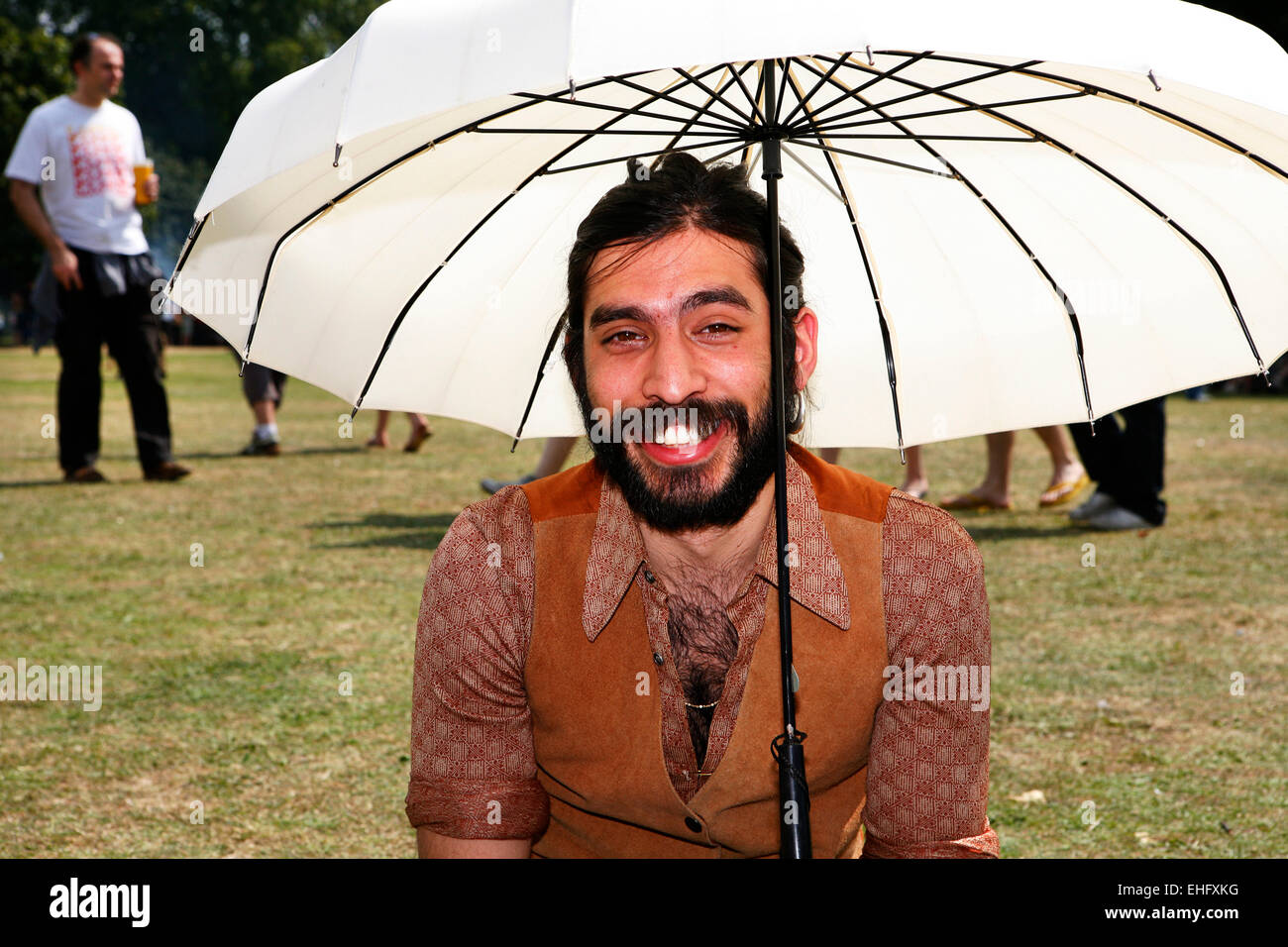 Field Day festival in Victoria Park London Stock Photo - Alamy