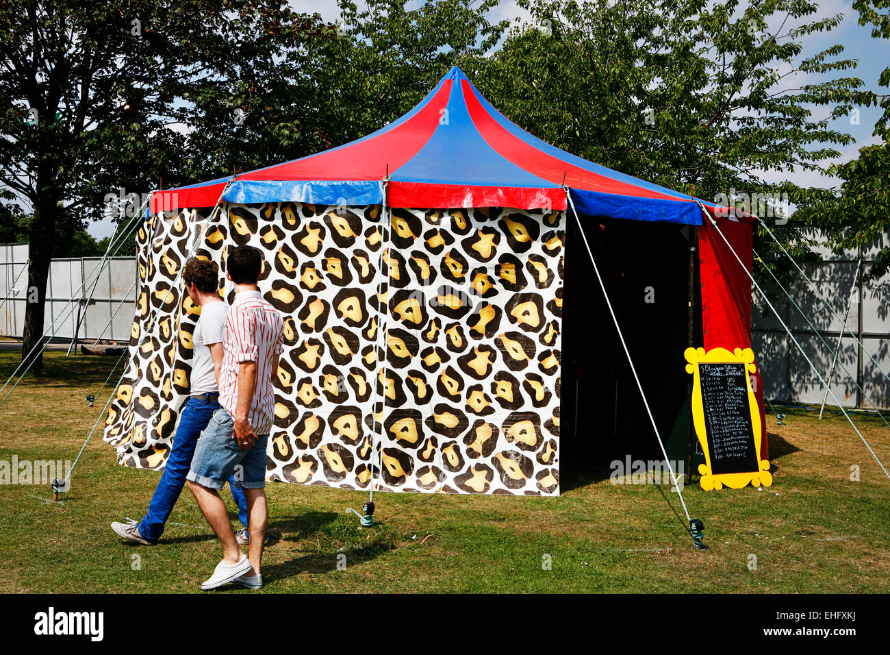 Field Day festival in Victoria Park London Stock Photo - Alamy