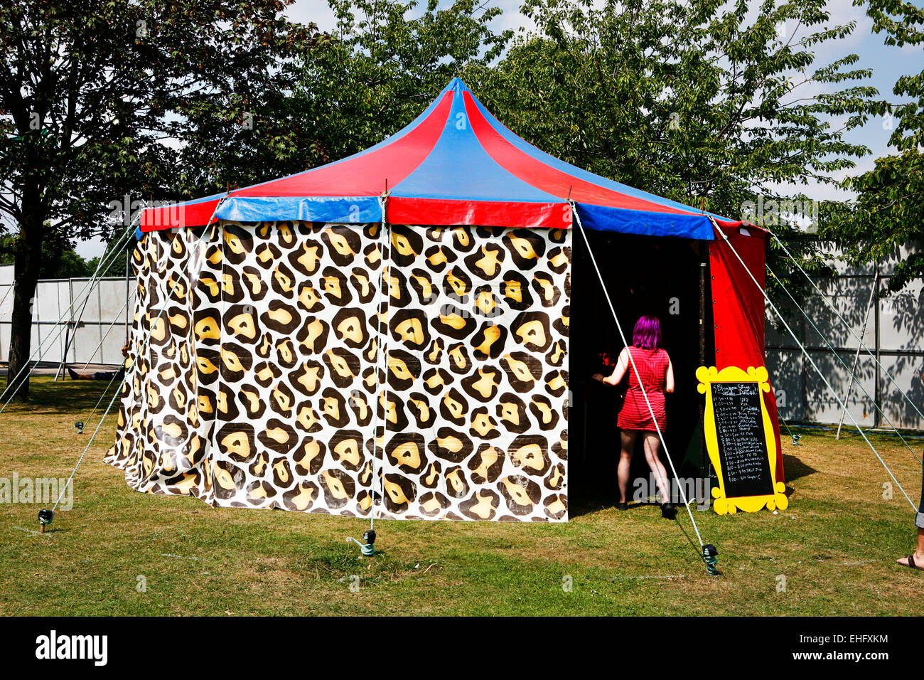 Field Day festival in Victoria Park London Stock Photo - Alamy