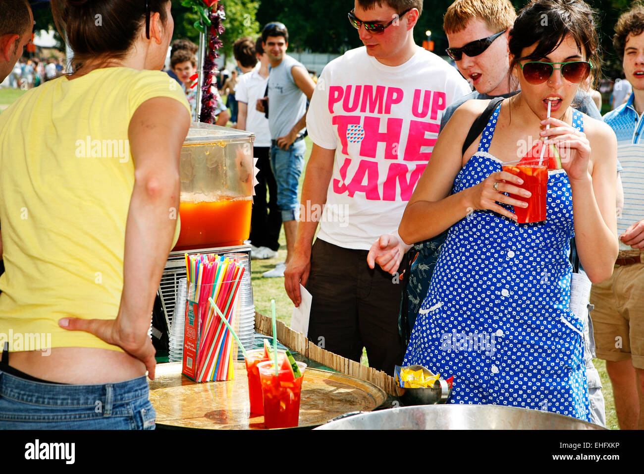 Field Day festival in Victoria Park London Stock Photo - Alamy