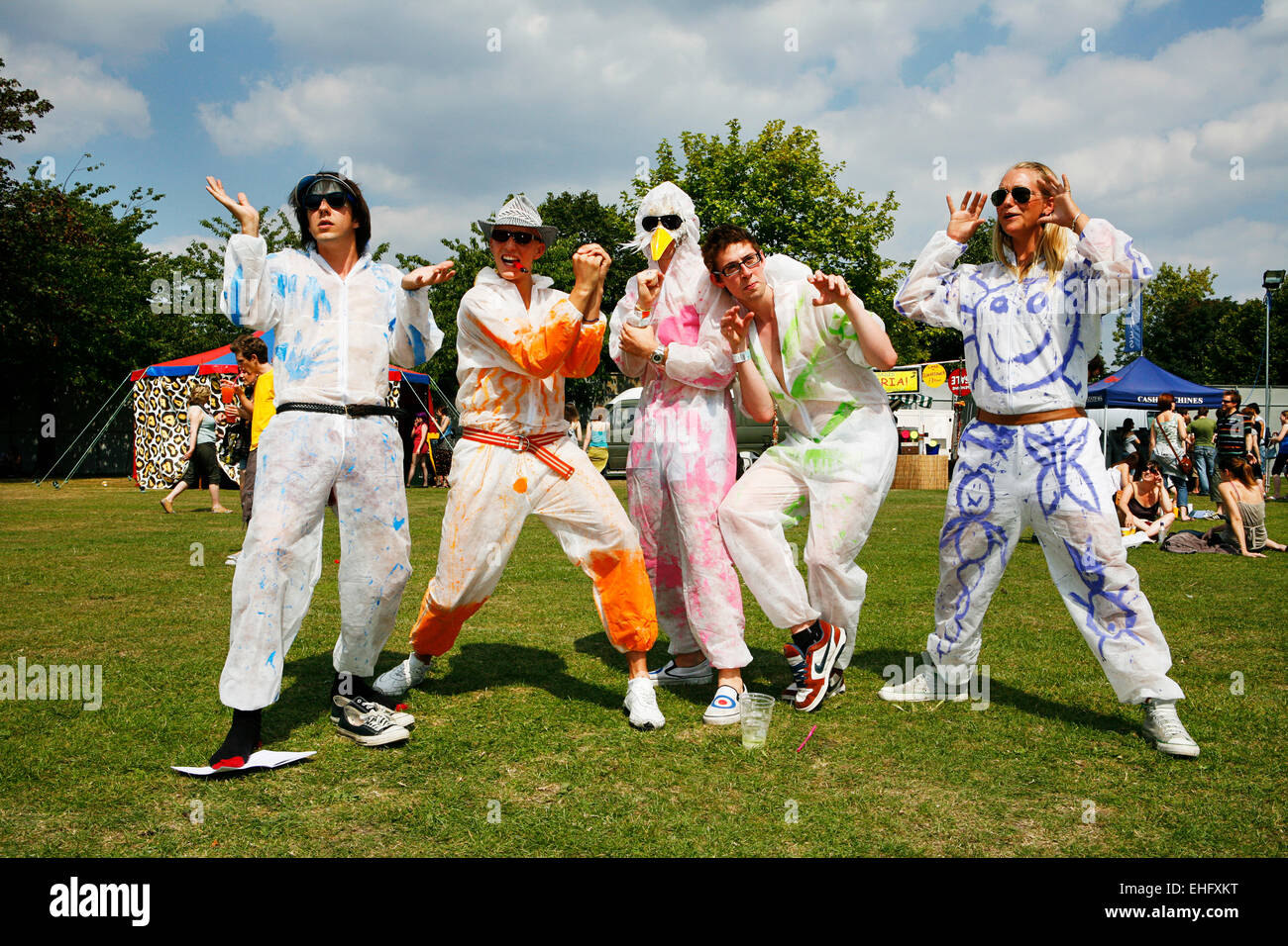 Field Day festival in Victoria Park London Stock Photo - Alamy