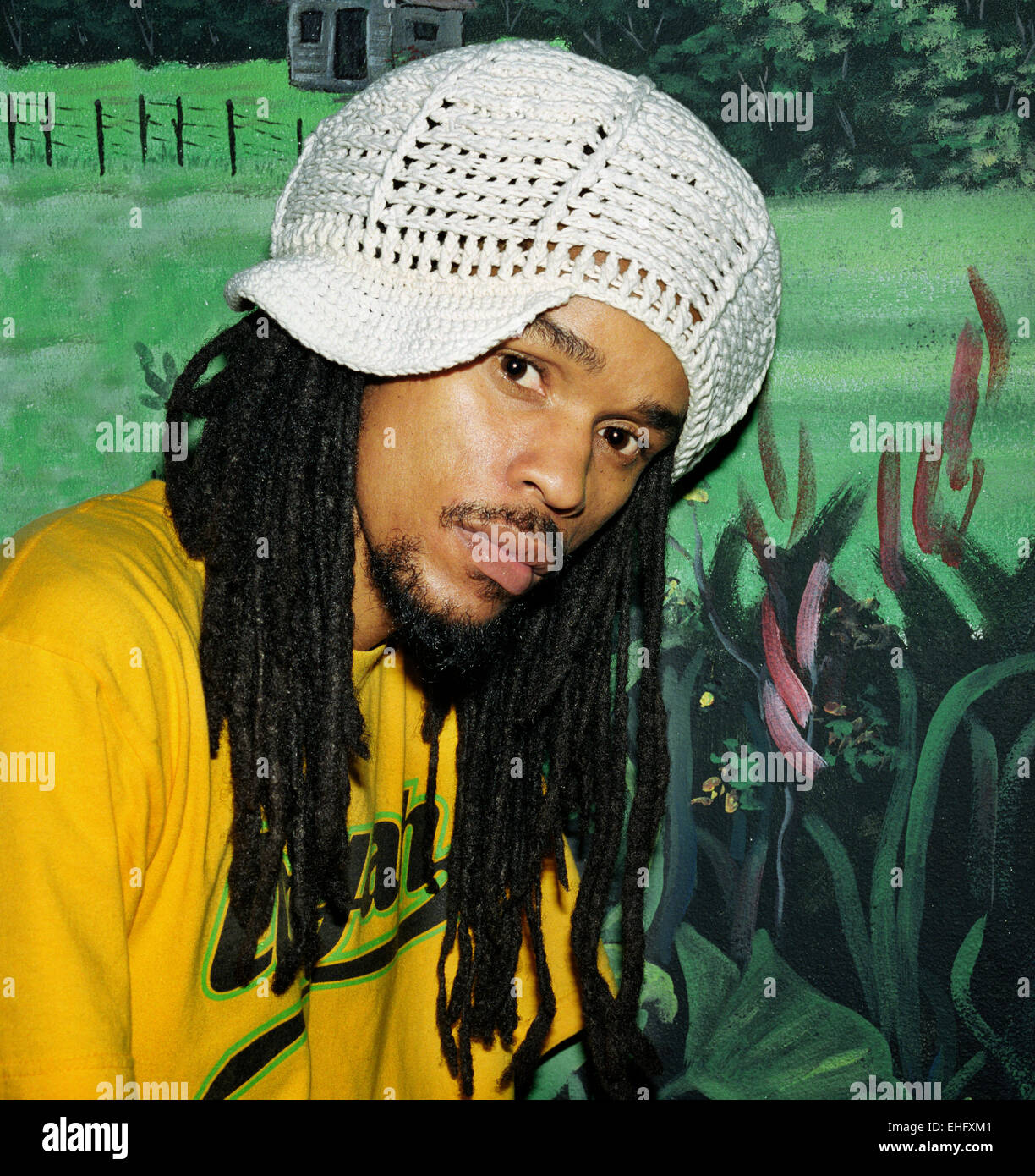 Yogie portrait in Kingston Jamaica Stock Photo - Alamy