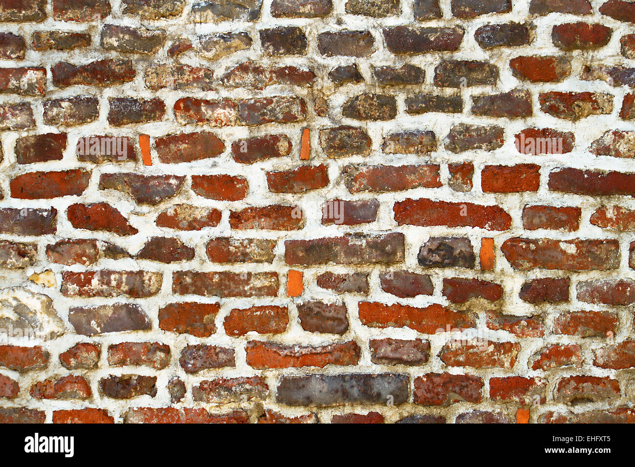 Ancient brick wall Stock Photo - Alamy