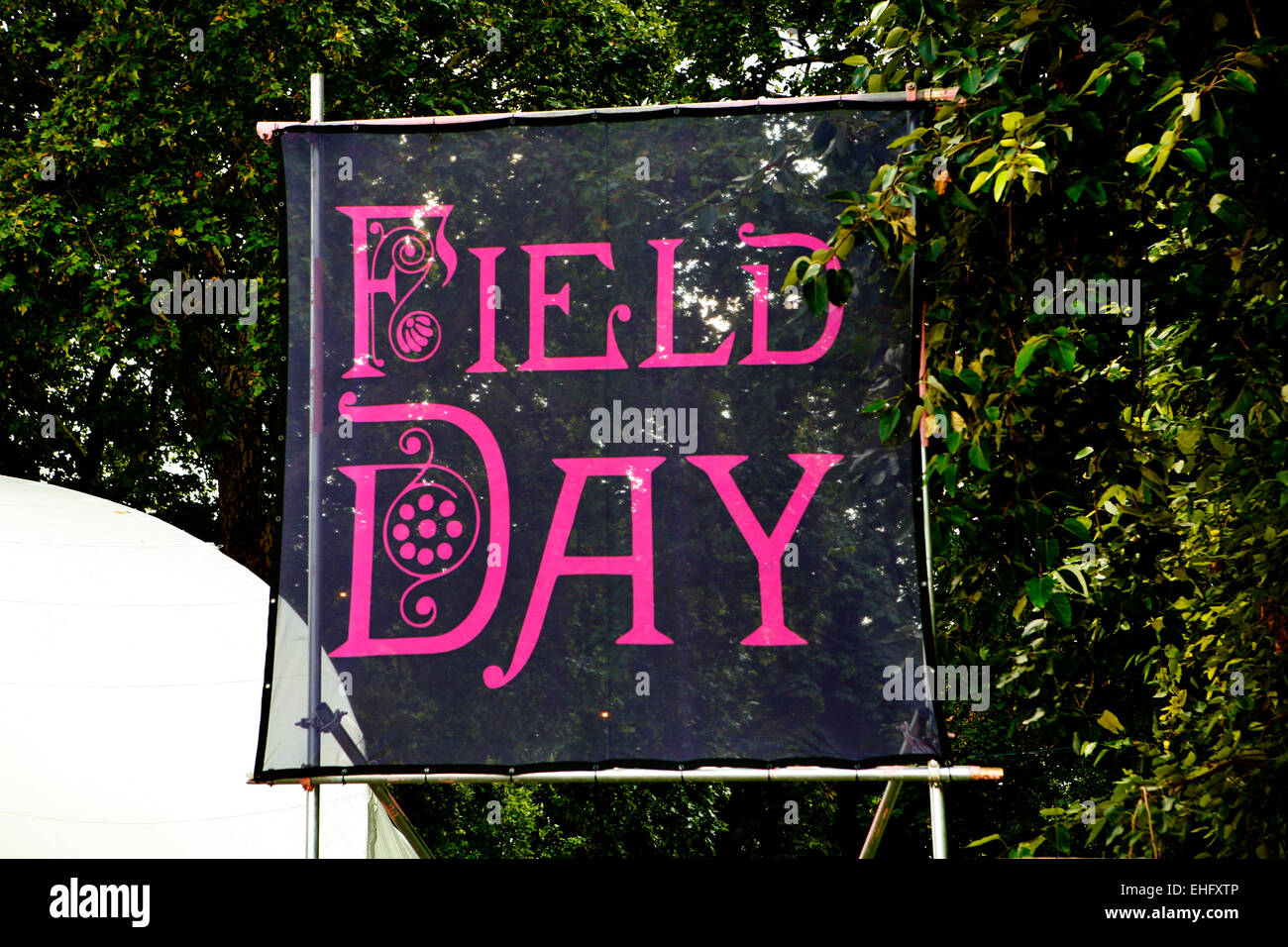Field Day festival in Victoria Park London Stock Photo - Alamy