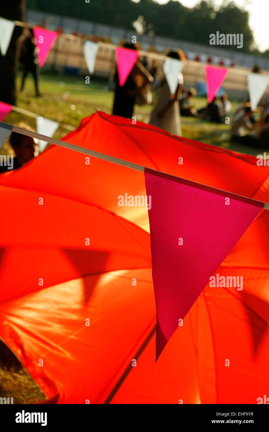 Field Day festival in Victoria Park London Stock Photo - Alamy