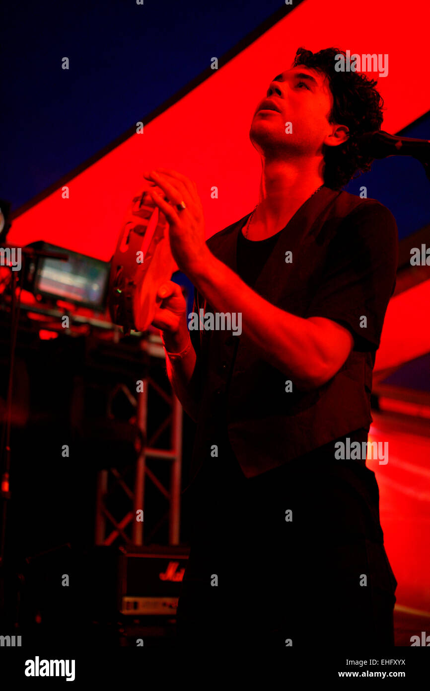 Matthew Dear live at Field Day festival in Victoria Park London Stock ...