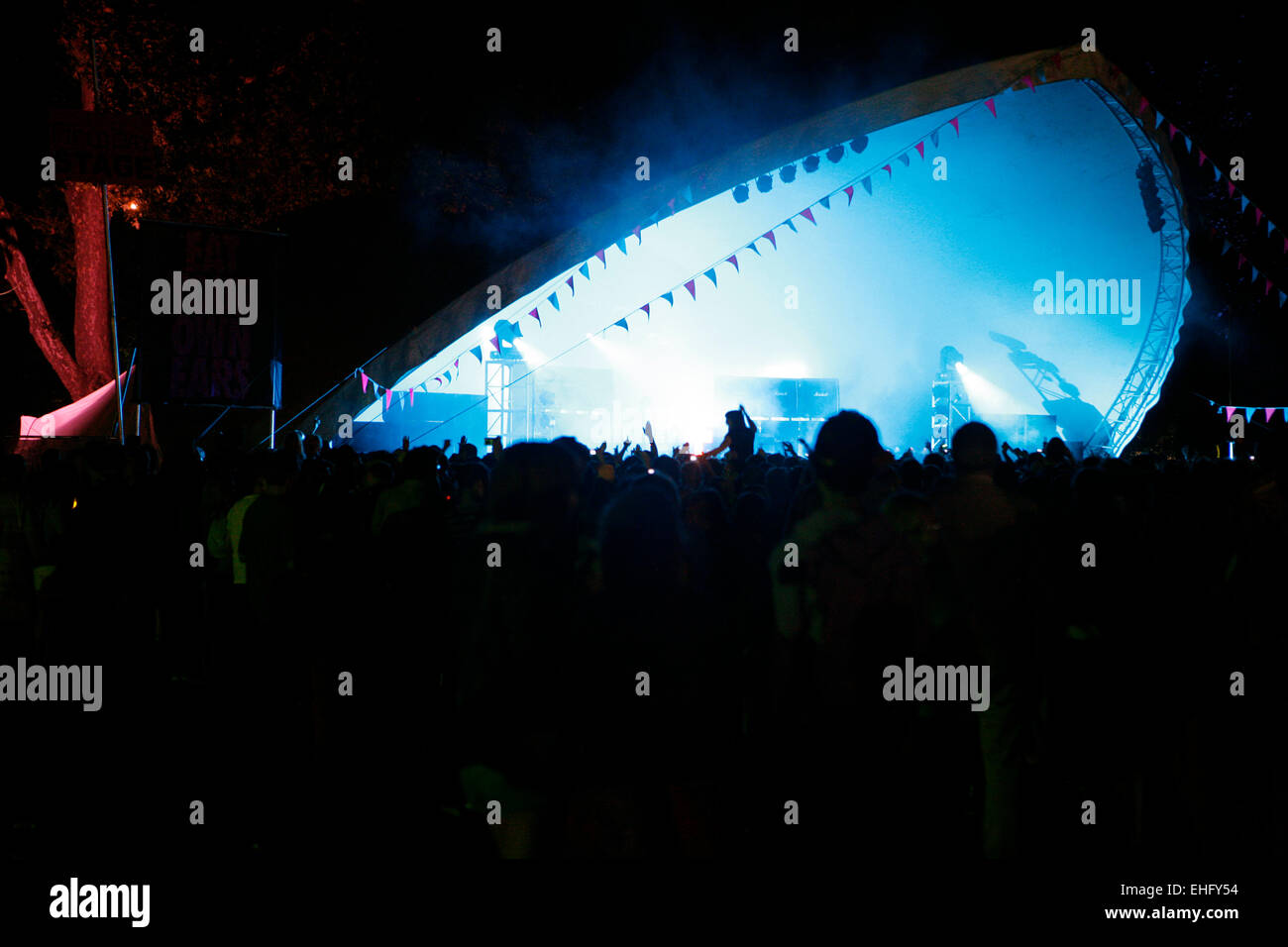 Field Day festival in Victoria Park London Stock Photo - Alamy