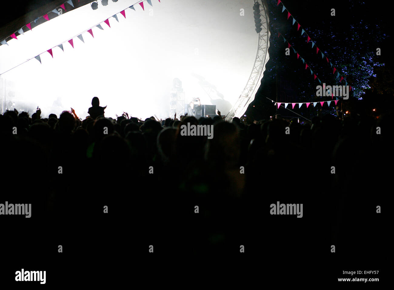 Field Day festival in Victoria Park London Stock Photo - Alamy