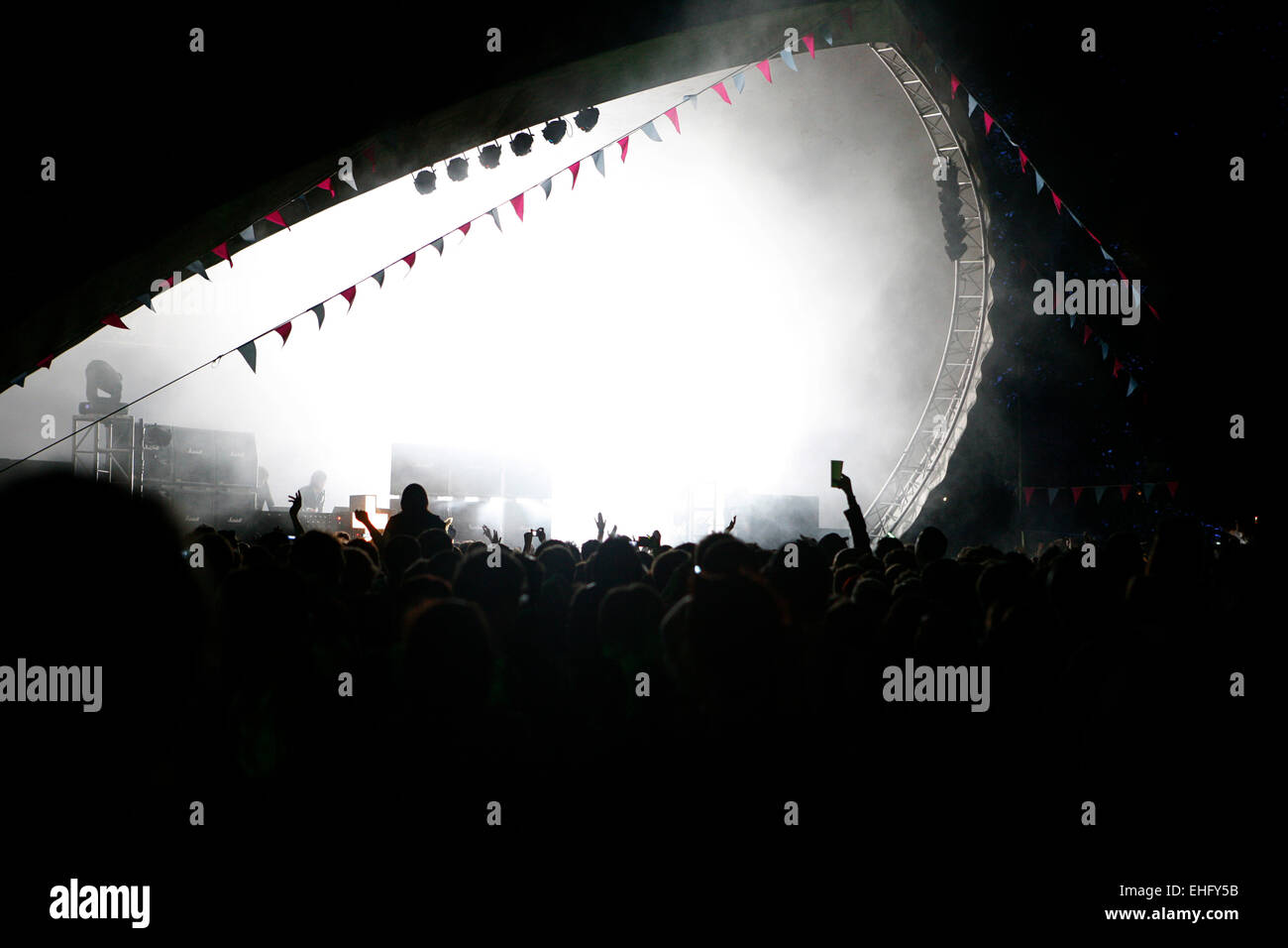 Field Day festival in Victoria Park London Stock Photo - Alamy