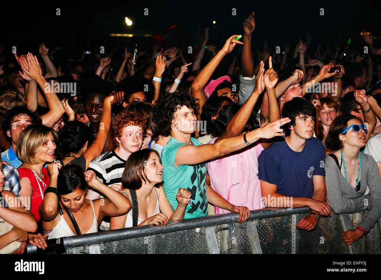 Field Day festival in Victoria Park London Stock Photo - Alamy