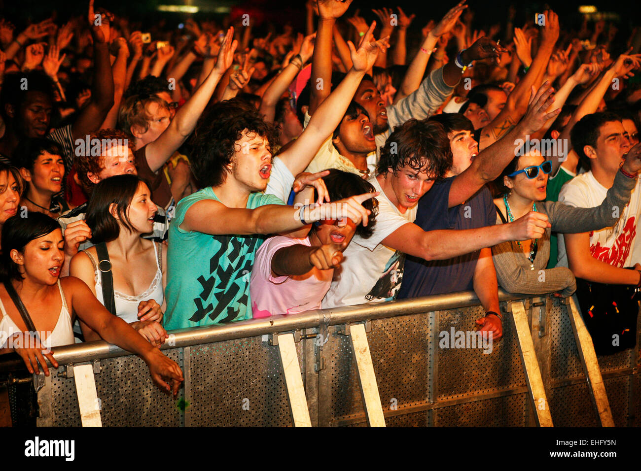 Field Day festival in Victoria Park London Stock Photo - Alamy