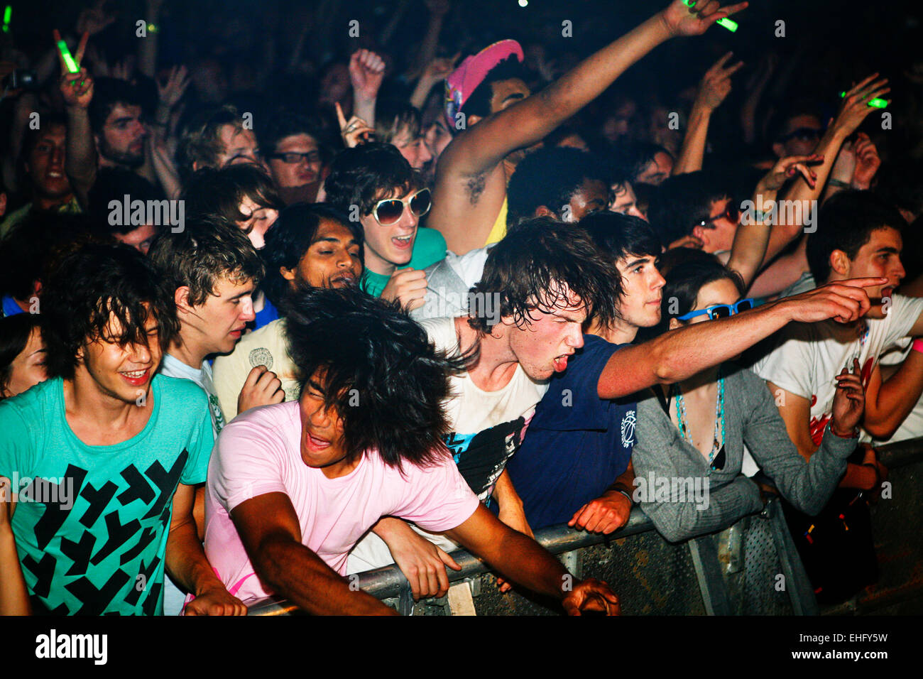 Field Day festival in Victoria Park London Stock Photo - Alamy