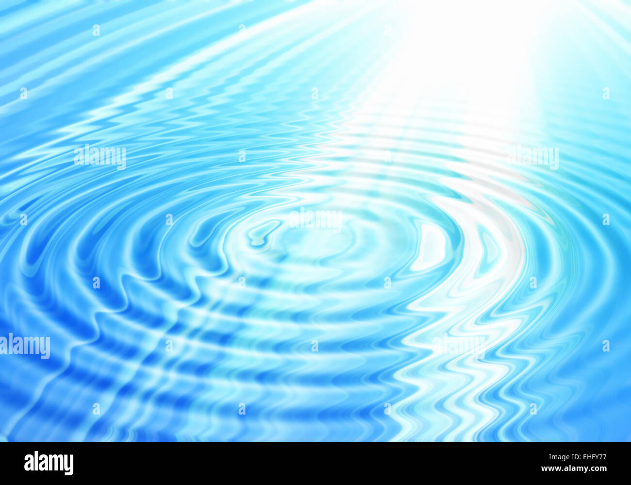 water background with rays of light Stock Photo - Alamy