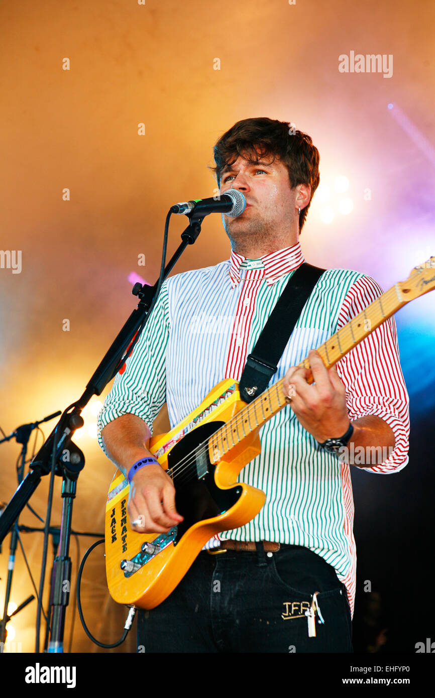 Jack Penate live at Underage Festival in Victoria Park London Stock ...