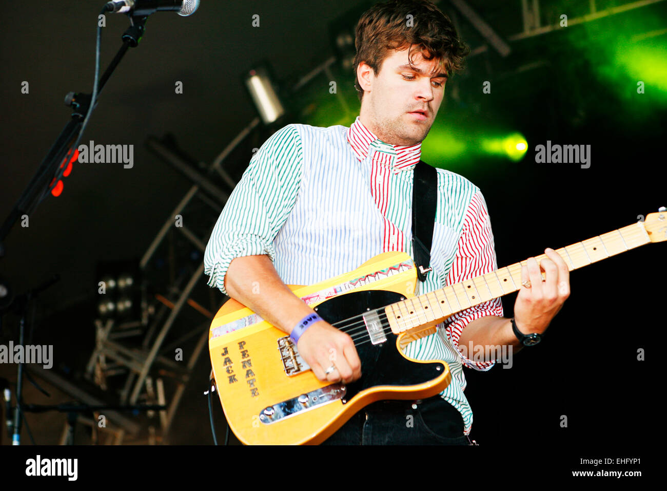 Jack Penate live at Underage Festival in Victoria Park London Stock ...