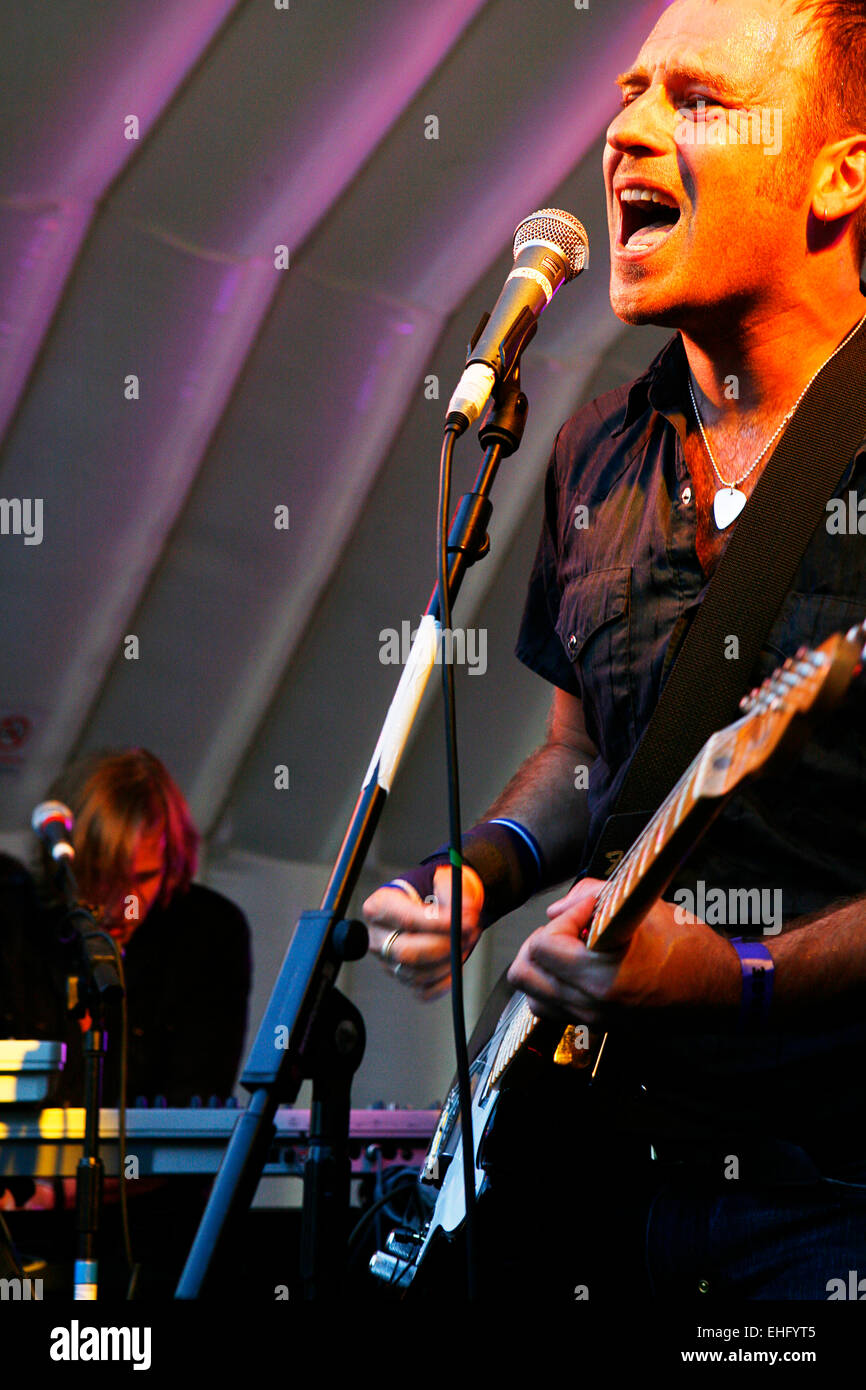Boy Kill Boy live at Underage Festival in Victoria Park London Stock ...
