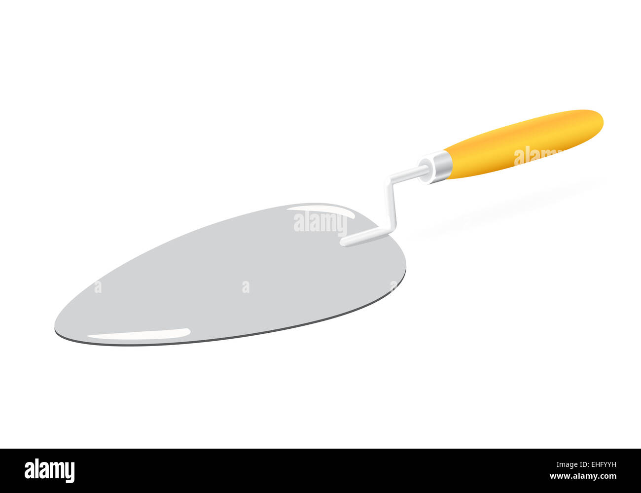 Trowel drawing Cut Out Stock Images & Pictures - Alamy