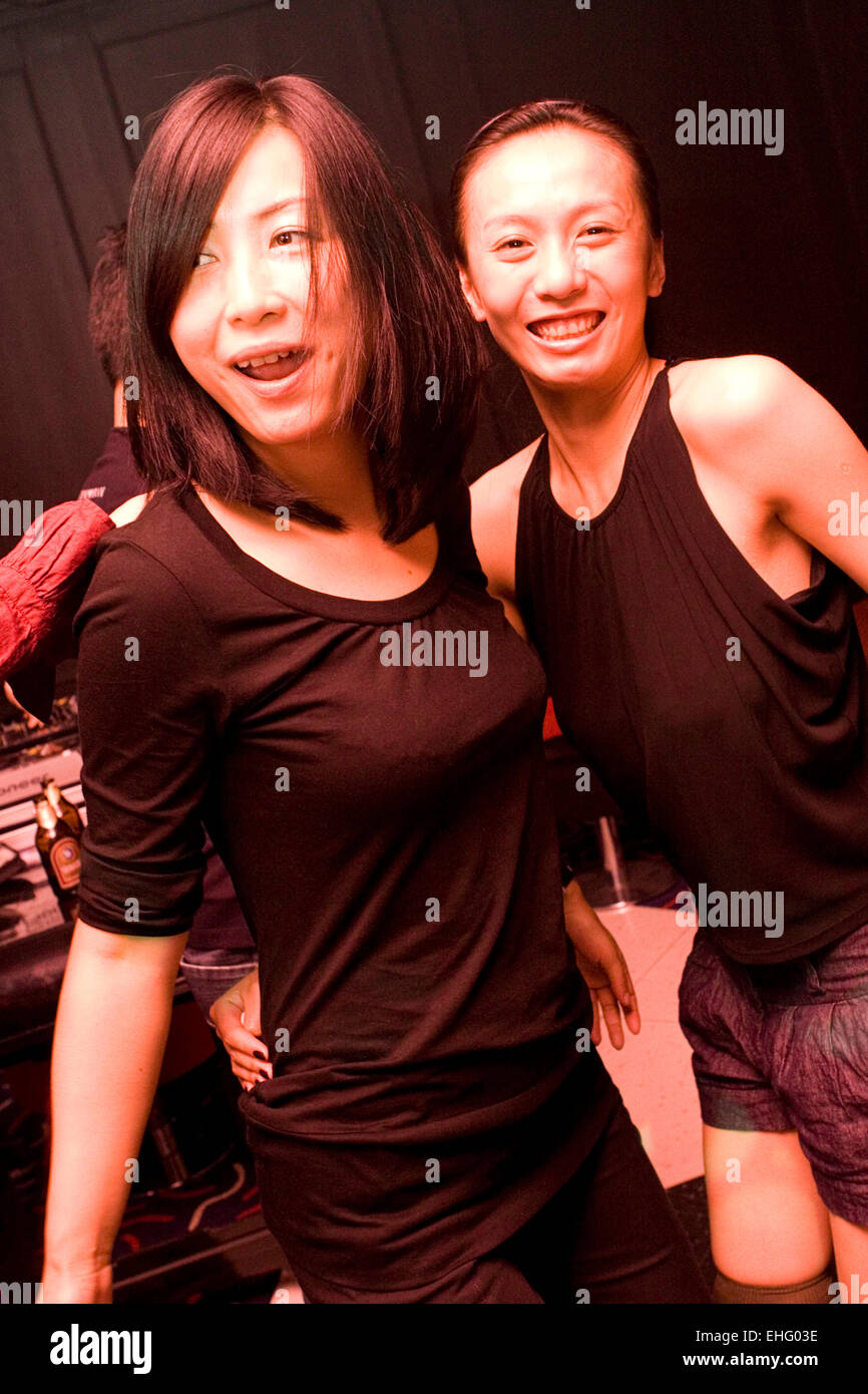 Ladies dancing together hi-res stock photography and images - Alamy